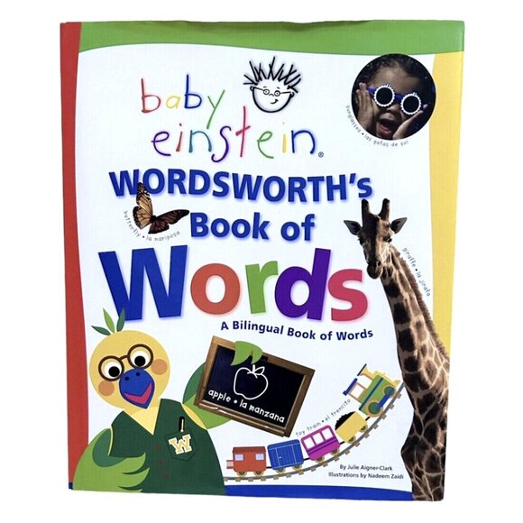 Baby Einstein | Other | Vintage Baby Einstein Wordsworths Book Of Words ...